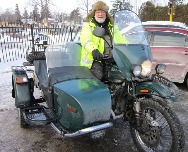 Not too cold for at least one rider at Friday 13th motorcycle rally in ...