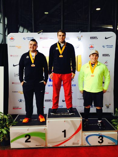 Noah Rolph of St. Thomas wins double gold at Hershey Indoor Canadian ...