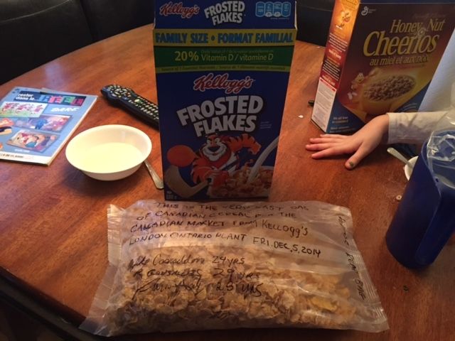 Timmins family finds last box of Canadian-made Frosted Flakes | Toronto Sun