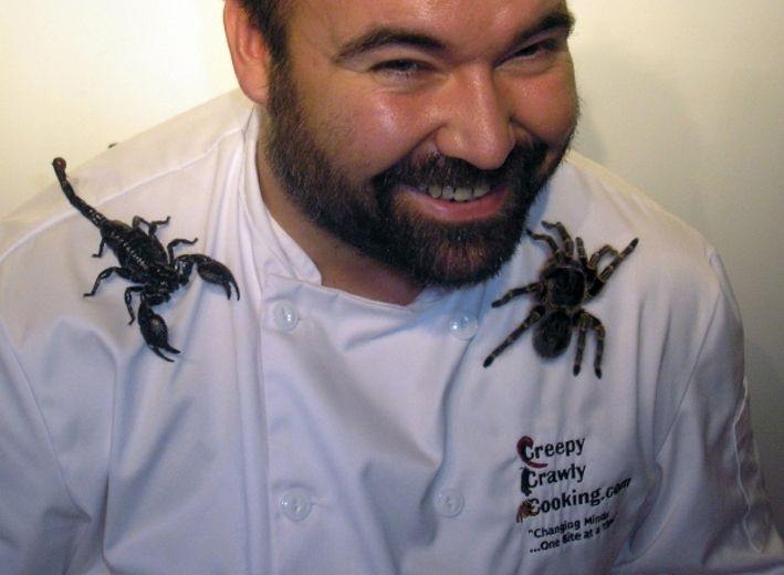 Creepy, crawly edible bugs at Cambridge Butterfly Conservatory ...