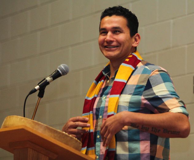 Wab Kinew, an entertainer and an advocate for indigenous rights, says ...