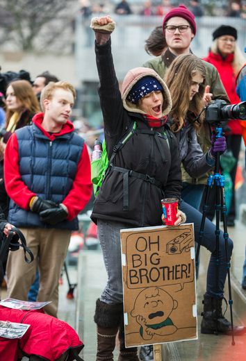 Torontonians protest 'Orwellian' terror bill | Toronto Sun