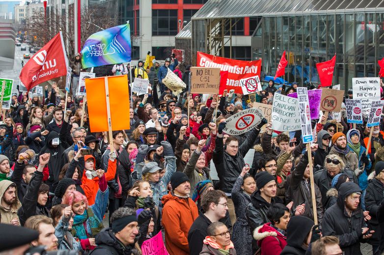 Torontonians protest 'Orwellian' terror bill | Toronto Sun