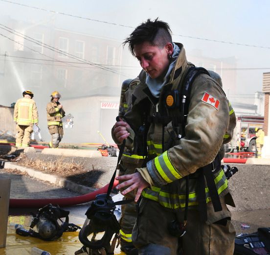 Firefighters battle blaze in downtown Whitby | Toronto Sun