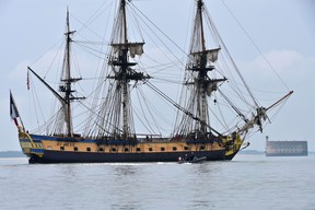 Replica of 1700s warship sets sail across Atlantic Ocean | Toronto Sun