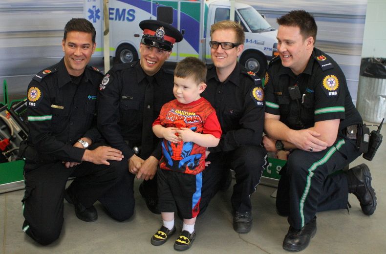 Edmonton paramedics reunited with baby they helped save | Edmonton Sun