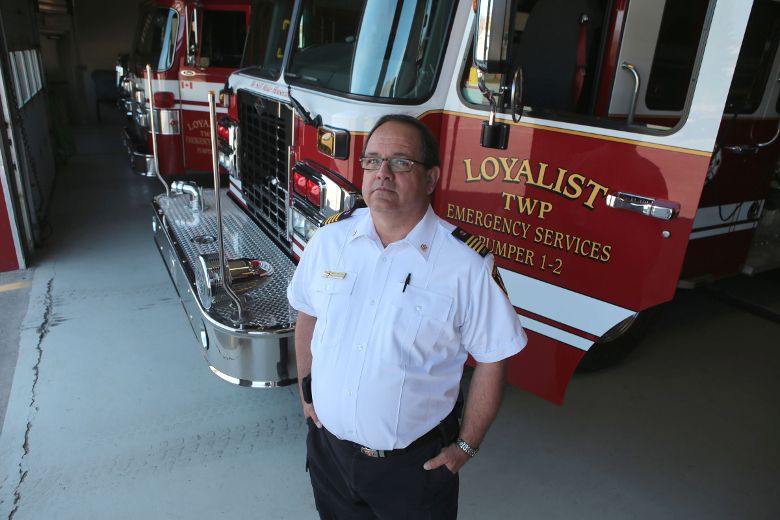 Loyalist fire chief's job officially Stephenson's | The Kingston Whig ...