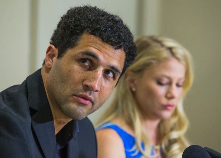 Ex-Leaf Andre Deveaux pleads his case after ugly on-ice incident in ...