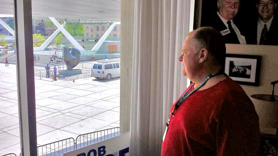 Rob Ford leaves hospital, heads to City Hall | Toronto Sun