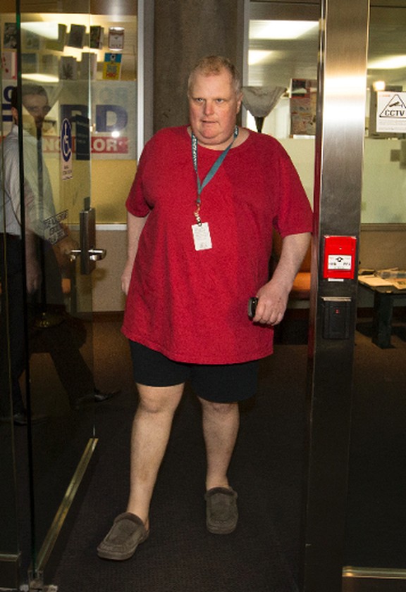 Rob Ford leaves hospital, heads to City Hall | Toronto Sun