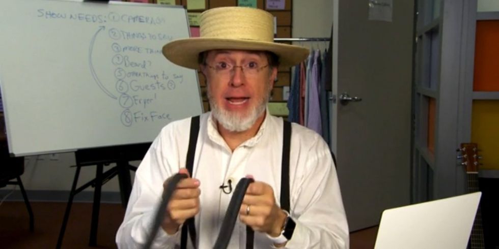 Stephen Colbert shaves his beard in first 'Late Show' promo | Toronto Sun