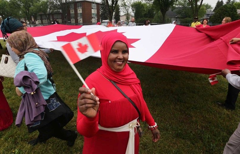 International students celebrate Canada Day in Edmonton | Edmonton Sun