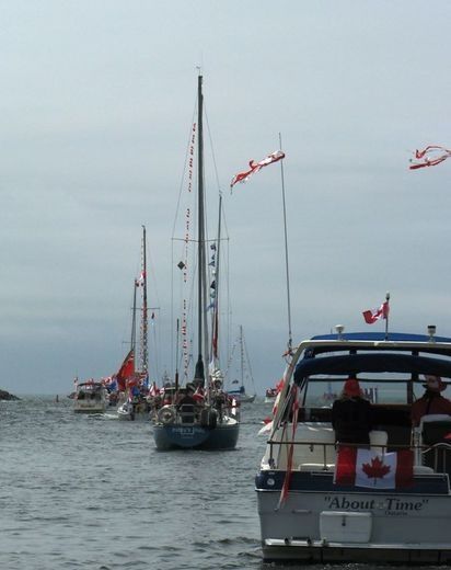 Goderich Yacht Club hosts successful sail pass and boat parade on ...