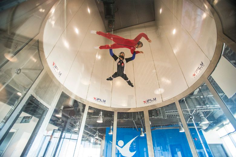 iFLY brings skydiving indoors | Toronto Sun
