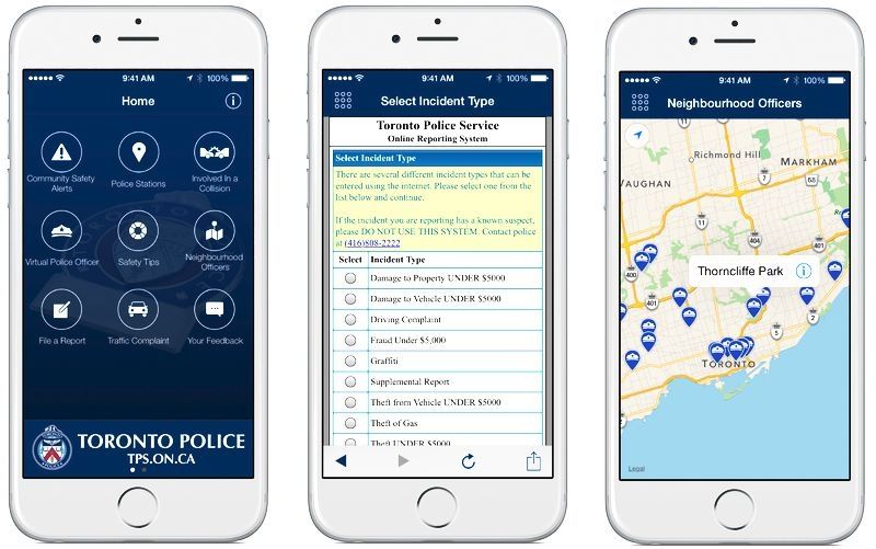 Toronto Police launch mobile app | Toronto Sun