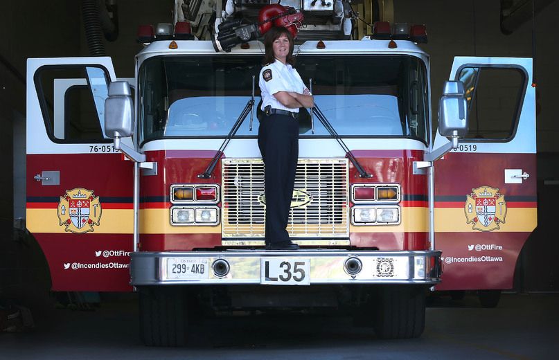 City's first female fire chief following a family tradition | Ottawa Sun