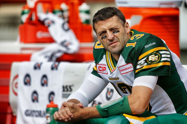 Early indications are Eskimos QB Mike Reilly's knee healthy enough to ...