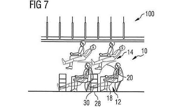 Airbus patents airplane seat design that stacks passengers | Toronto Sun