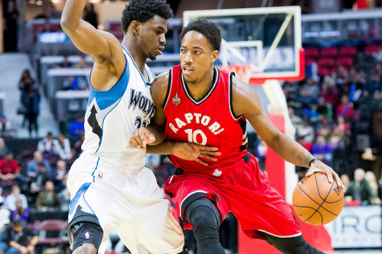 Raptors fall to Wiggins and the Wolves in Ottawa where everyone was ...