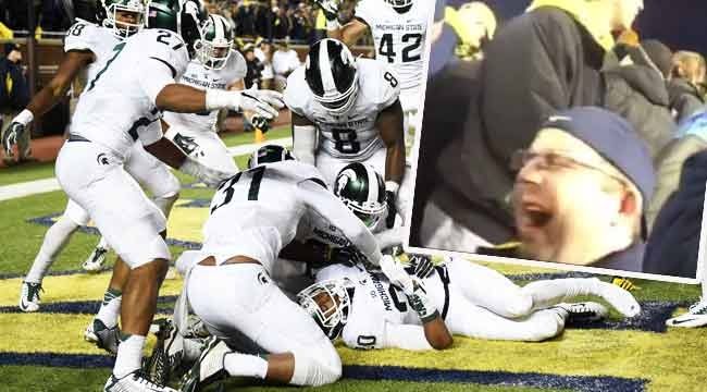 Michigan fan can't stop crying after bizarre loss | Toronto Sun