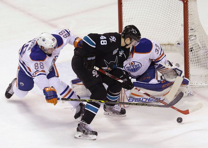Oilers fail to connect in shootout in loss to San Jose | Edmonton Sun