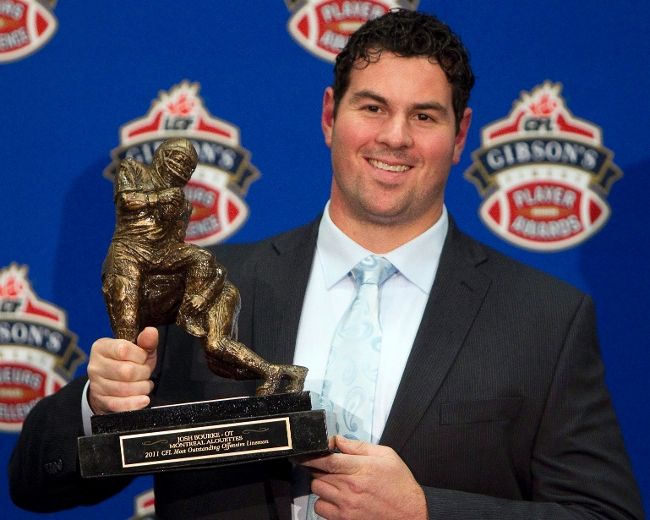 Argonauts Agree To Terms With Lineman Josh Bourke Toronto Sun