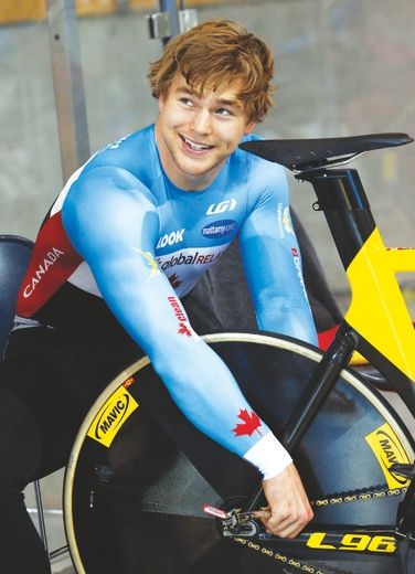 After horrific accident, cyclist Hugo Barrette is back on track ...