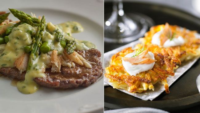 Recipes for Oscar night: Veal Oscar and Mini Potato Pancakes | Toronto Sun
