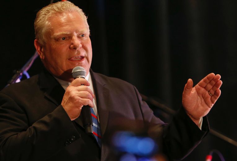 Doug Ford meeting with PC MPP | Toronto Sun