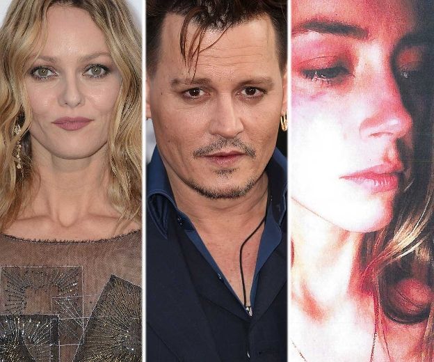Johnny Depp's ex Vanessa Paradis calls Amber Heard's domestic abuse ...