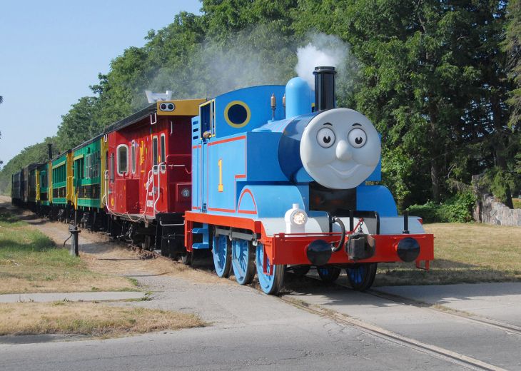 From the Isle of Sodor to St. Thomas . . . the most famous tank engine ...
