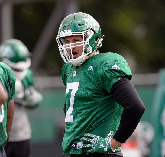 Redblacks' Arnaud Gascon-Nadon, Roughriders' Justin Capicciotti ...