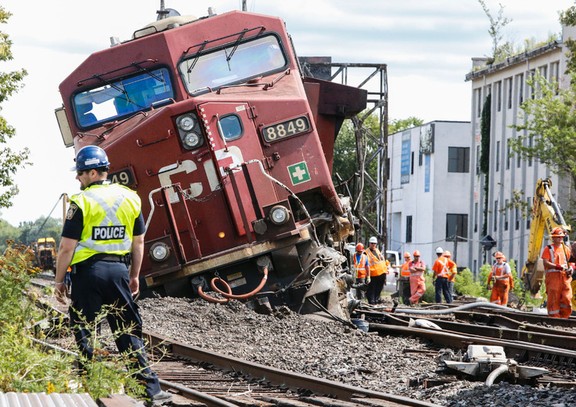 Human error eyed in CP Rail derailment in Toronto | Toronto Sun