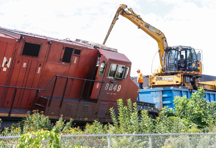 Human error eyed in CP Rail derailment in Toronto | Toronto Sun