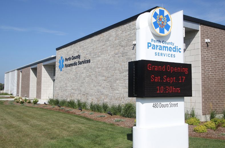 Grand opening tour for paramedic headquarters | Mitchell Advocate