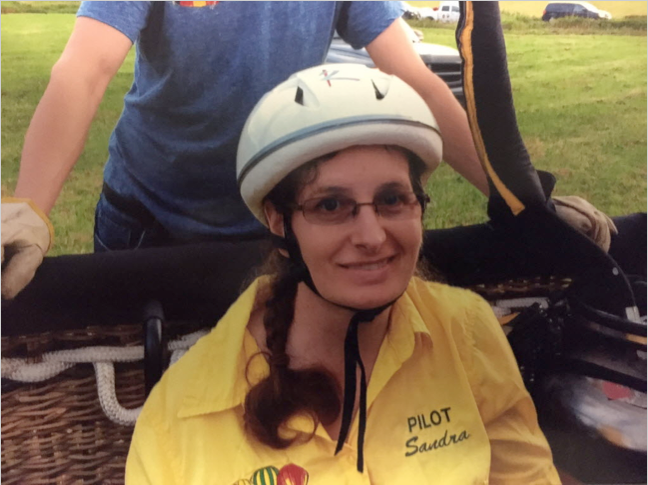 World record balloonist Sandra Rolfe takes flight again after ...