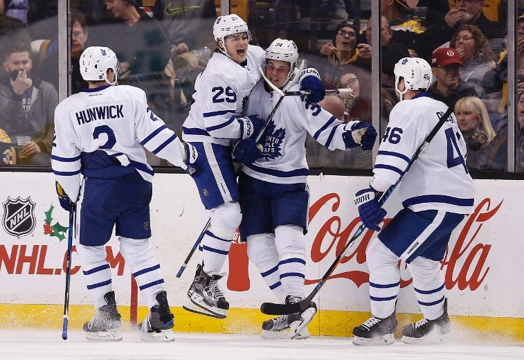 Rookies shine in Maple Leafs' triumph over Bruins | Toronto Sun