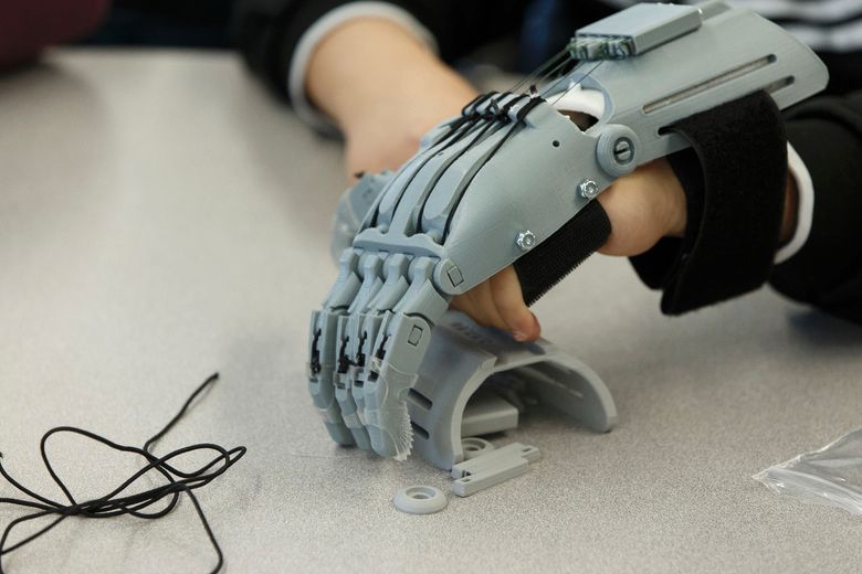 Edmonton students help build prosthetic hands for children overseas ...