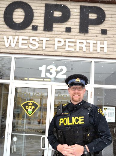 Melnychuk takes over as OPP community safety officer | Mitchell Advocate