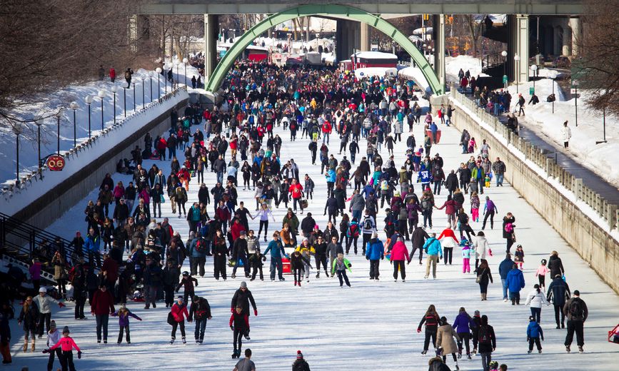 Ice Dragons, hockey players pack the Canal, before weather takes over ...