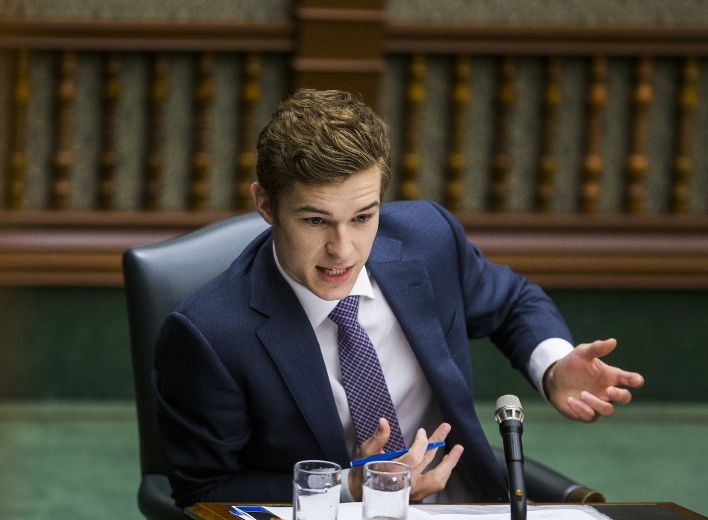 'There’s going to be blood on the floor': Ontario's youngest MPP in ...