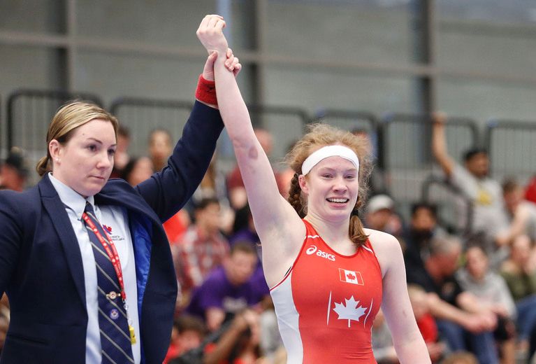 Sarnia wrestler Emily Schaefer wins gold at nationals | The Sarnia Observer
