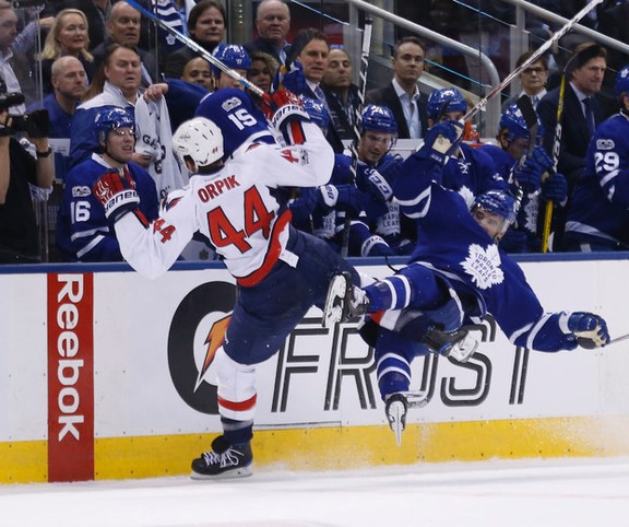 Maple Leafs win Game 3 thriller in OT, take command of Capitals series ...