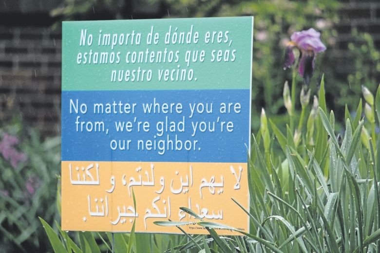 Lawn signs promoting tolerance popping up in the Forest City | London ...