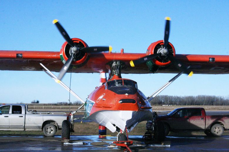 Historic Second World War Canso aircraft flies again at Fairview ...