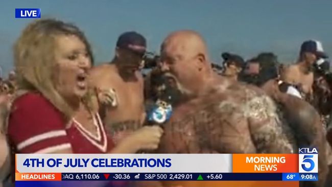 WATCH: Projectile vomit lands on reporter live on air | Toronto Sun