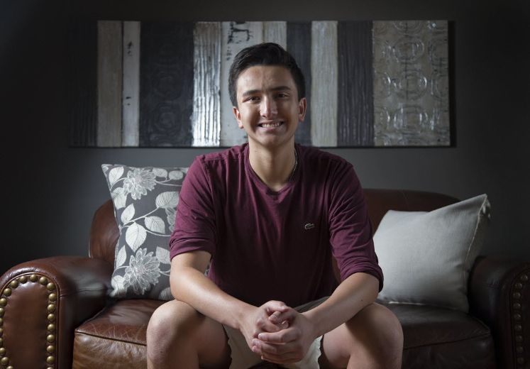 London teenagers Matthew Van Oirschot and Brian Edward Yu receive Queen ...