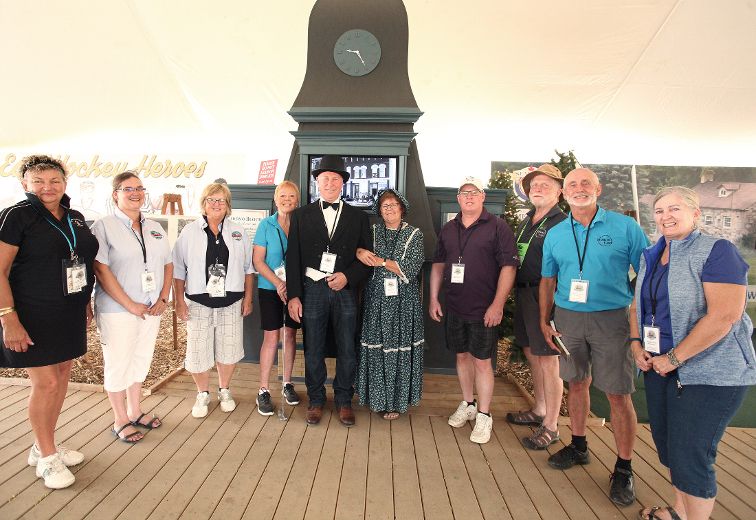 The Mayor of Huron East explains the entire history of the municipality's historic miniature ...