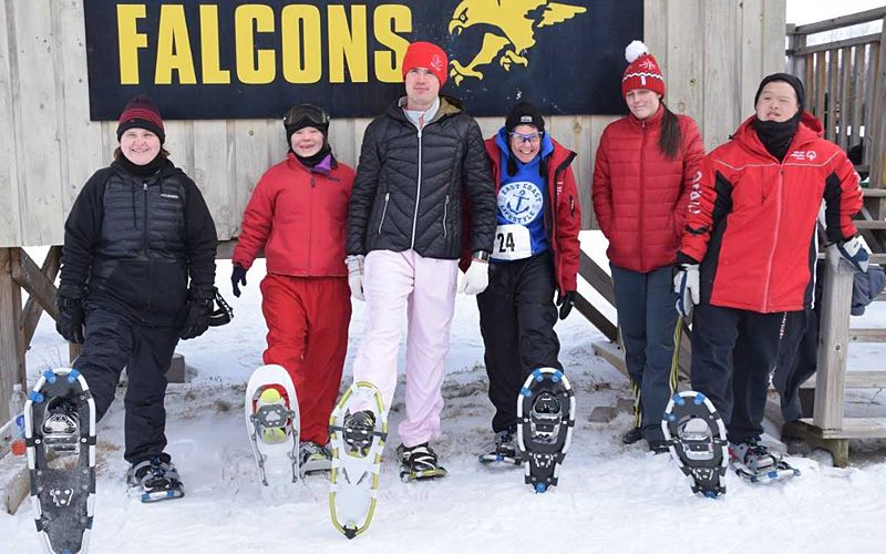 Special Olympians put best feet forward with snowshoe medals at Winter ...