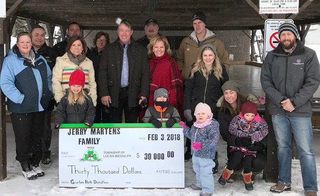 Martens family donates $30,000 for Granton Skatepark | Exeter Lakeshore ...